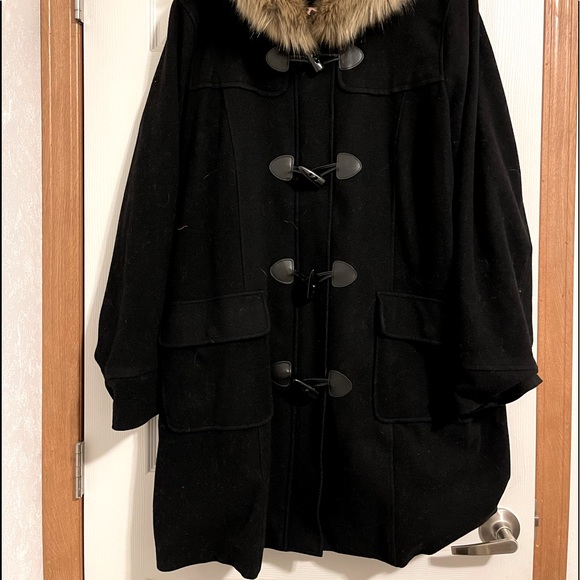 torrid | Jackets & Coats | Torrid Faux Fur Hood Winter Coat | Poshmark